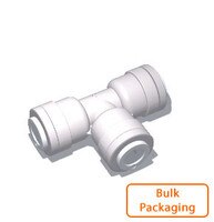 1/4'' Tube Union Tee (Bulk Pkg)